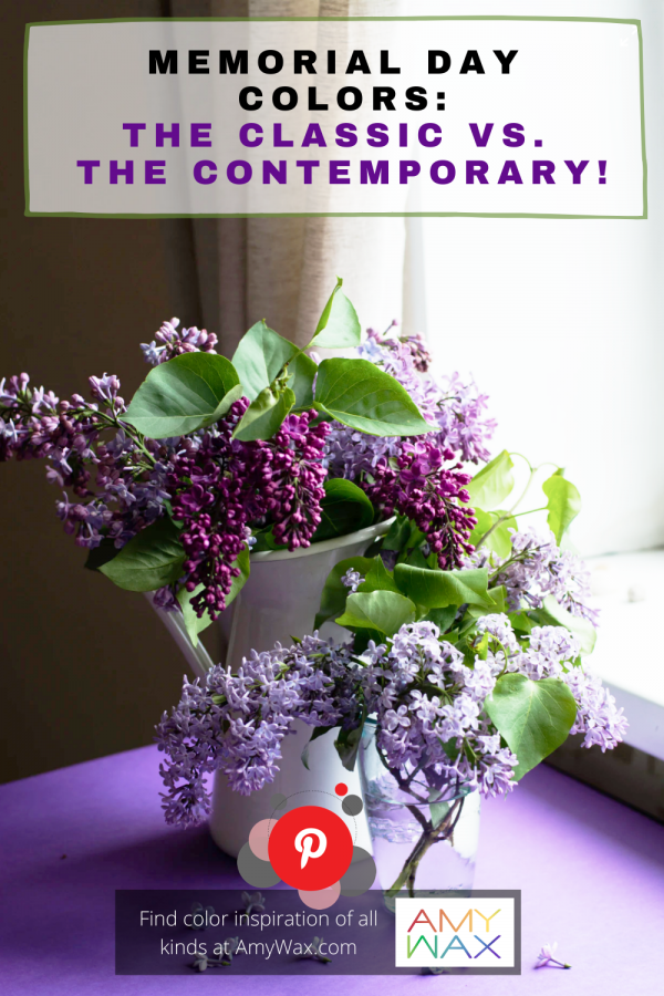 Memorial Day Colors - The Classic vs. The Contemporary!
