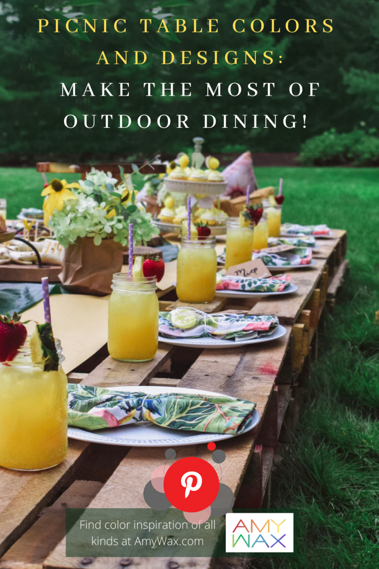 Picnic Table Colors and Designs - Make the Most of Outdoor Dining!