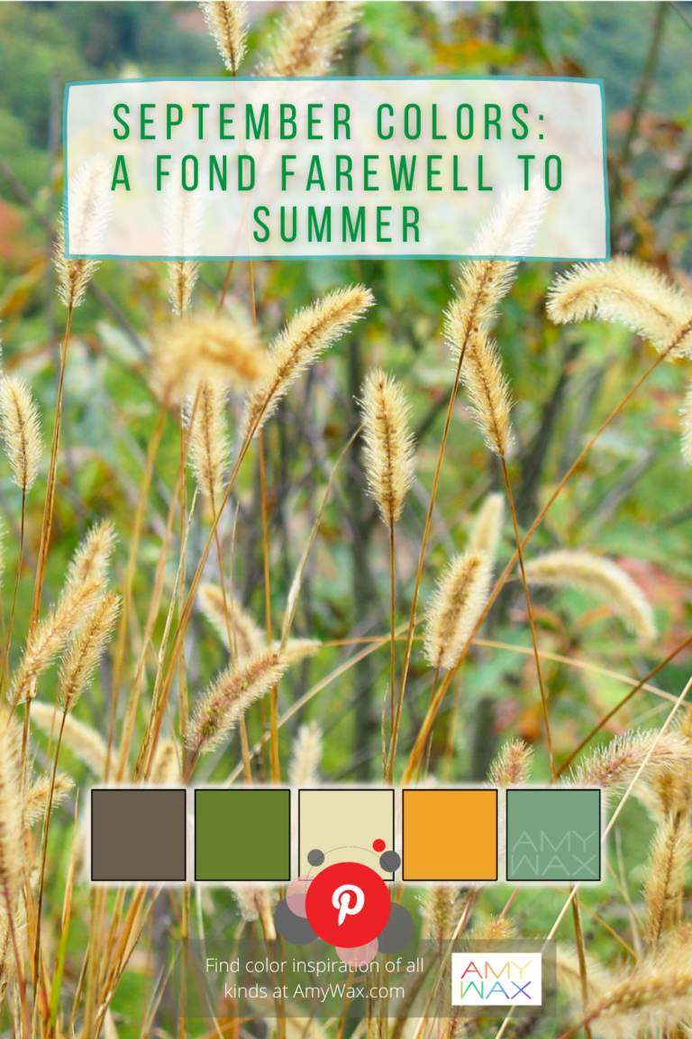 September Colors: A Fond Farewell to Summer - Amy Wax