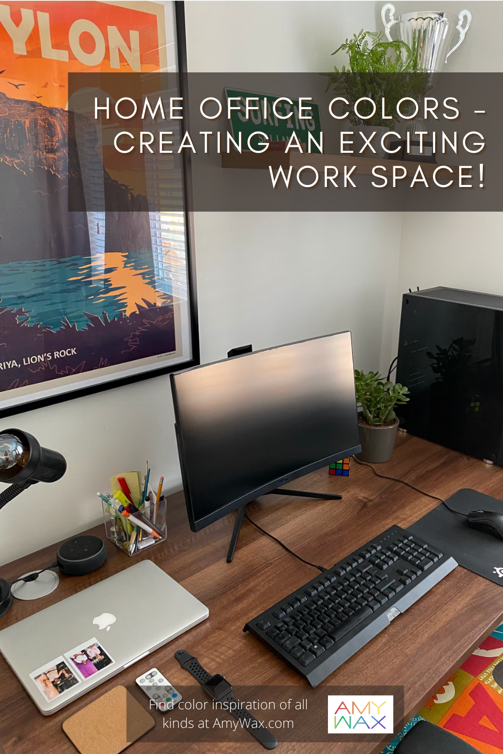 Home Office Colors - Creating an Exciting Workspace!