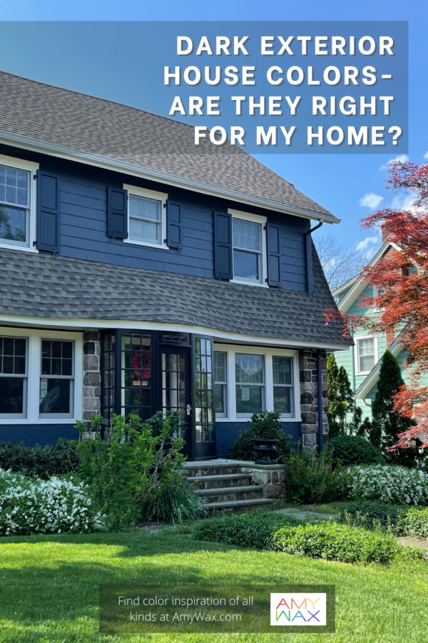Dark Exterior House Colors - Are They Right for My Home?