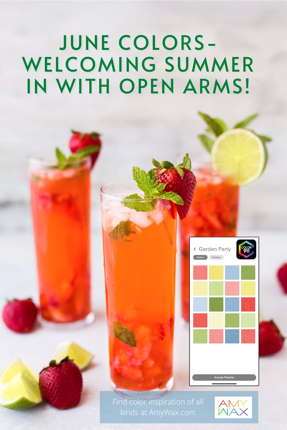 June Colors - Welcoming Summer in With Open Arms