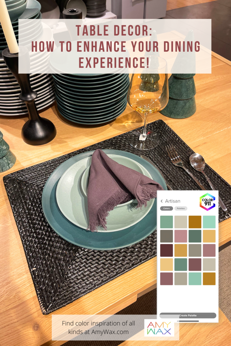 Table Decor: How to Enhance Your Dining Experience!