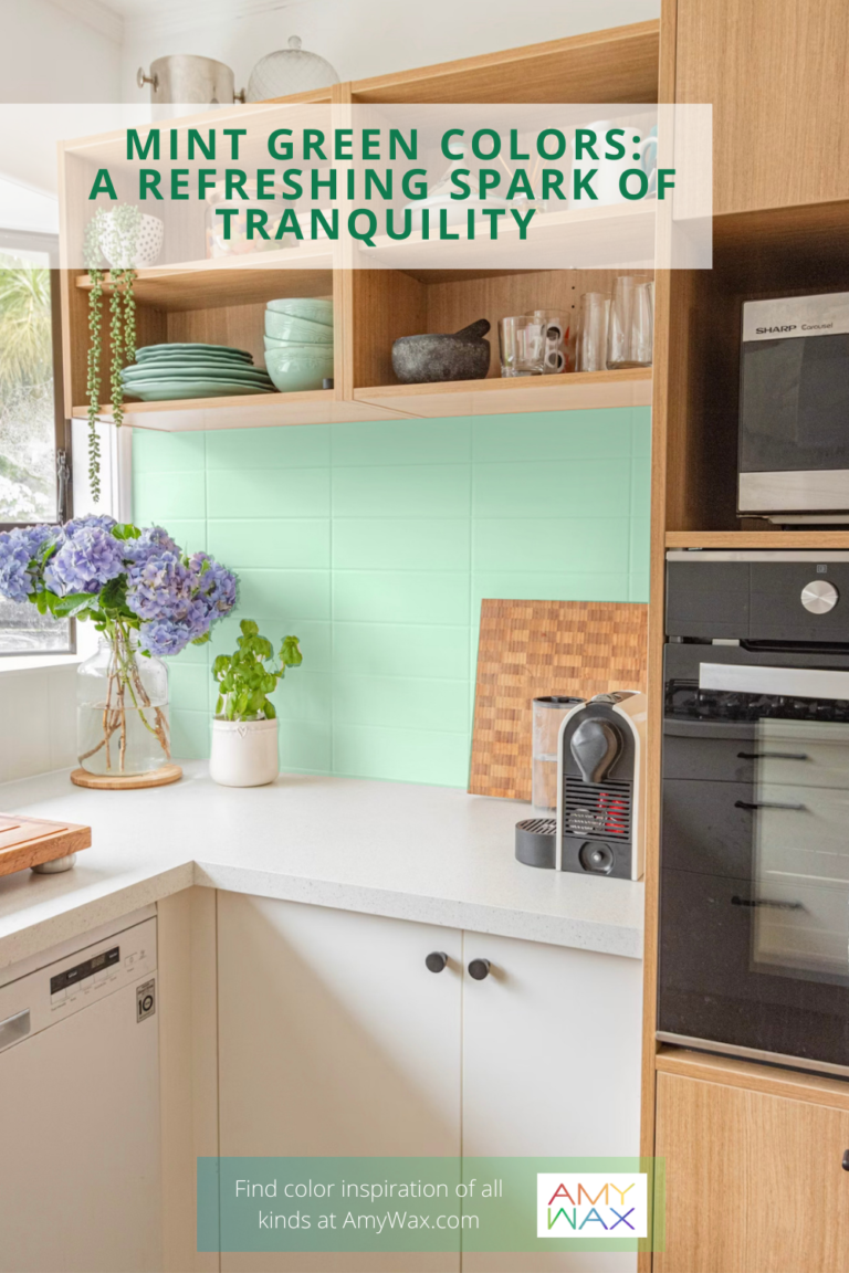 Mint Green Colors: A Refreshing Spark of Tranquility - Amy Wax