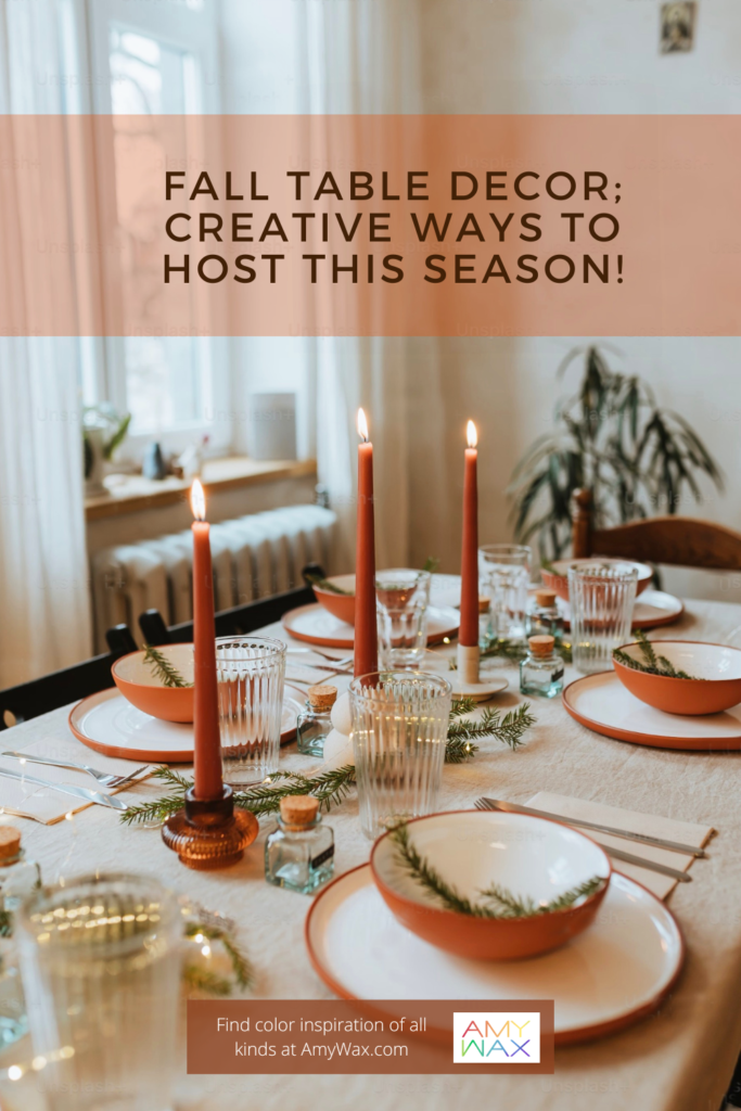Fall Table Decor; Creative Ways to Host This Season!