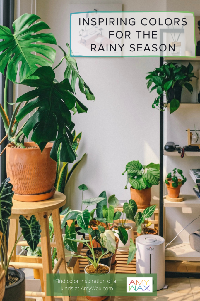 Inspiring Colors for the Rainy Season - Amy Wax - Color Expert